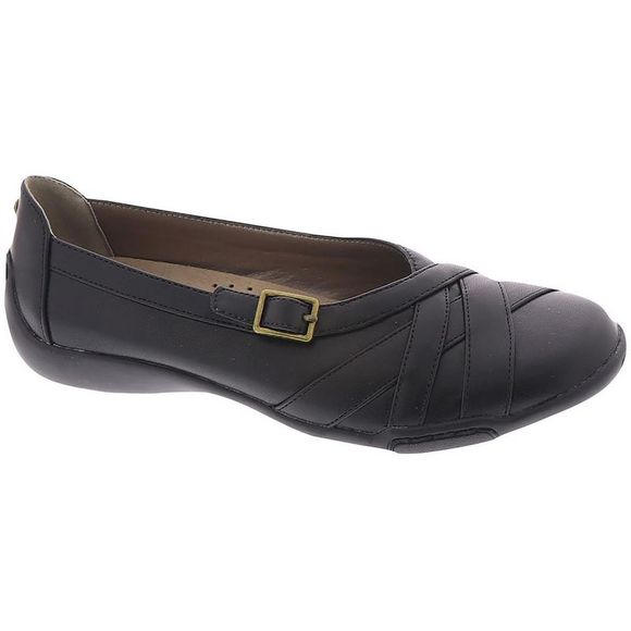 Array | Shoes | Array Womens Valerie Black Faux Leather Slipon Comfort ...